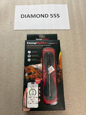 ThermoPro Tempspike Wireless Meat Thermometer Bluetooth - Red (TP960W ...