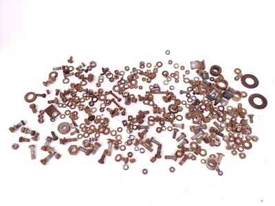 Leftover Hardware Bolts Nuts / 1976 Sears SS/16 Garden Tractor 917. ...