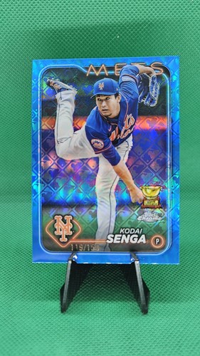 2024 Topps Chrome Logofractor Kodai Senga Blue Refractor /150 Color ...