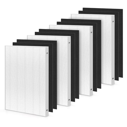 4+8 Aera Max 200 HEPA Filter Replacement Compatible with Fellowes ...