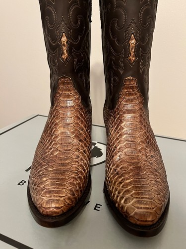 Rujo Cowboy Boots - The Zeke, Gold, Men's Size 9D | eBay