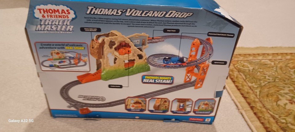 Thomas & Friends TrackMaster Thomas’ Volcano Drop – 99% Complete - In ...