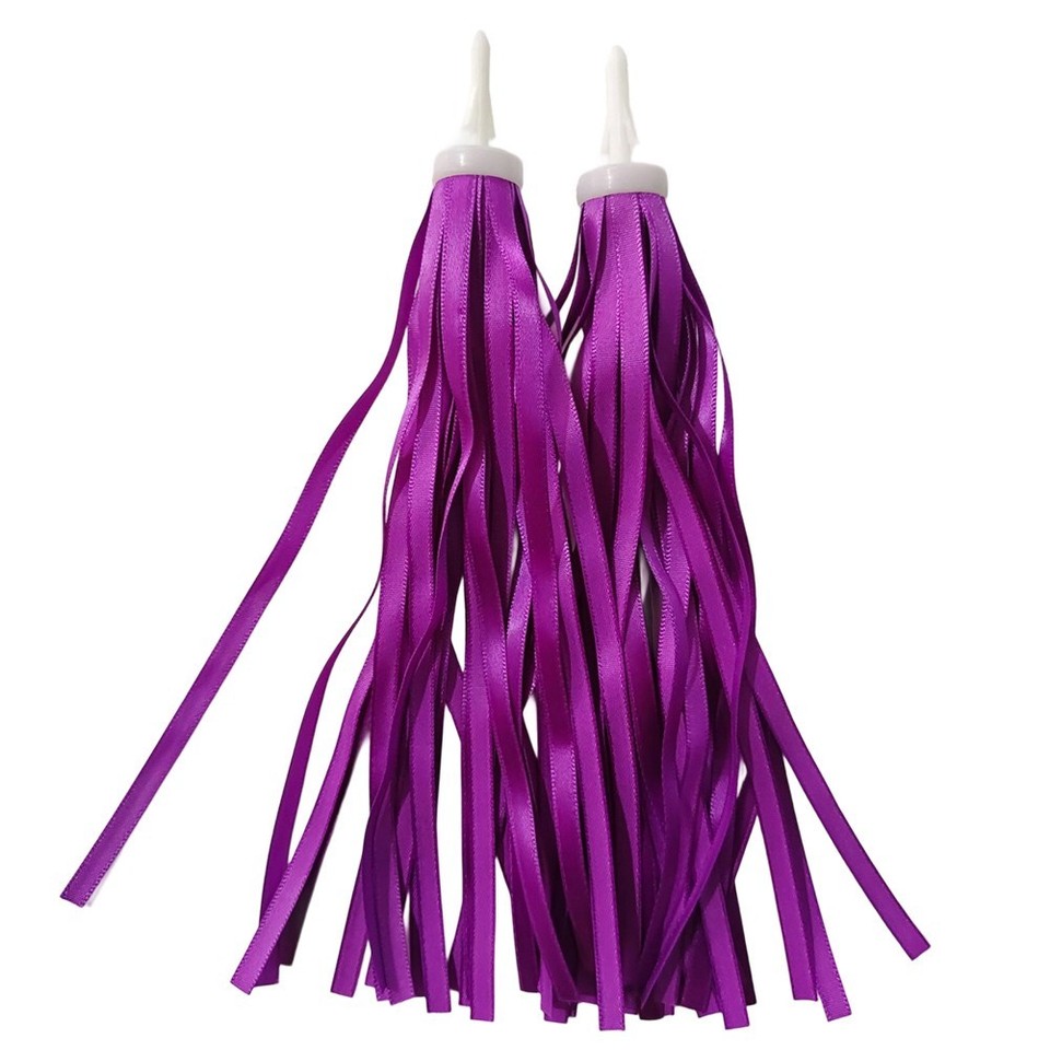Bicycle Handlebar Tassels Compatibility With Bikes Elastic Plastic Wire ...
