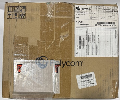 Polycom RealPresence Group 500 7200-64250-001 Video Conferencing Kit ...