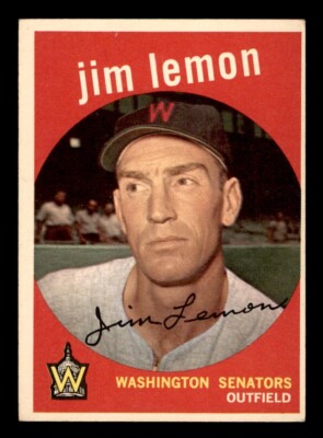 1959 Topps Baseball #215 Jim Lemon EX *e1 | eBay