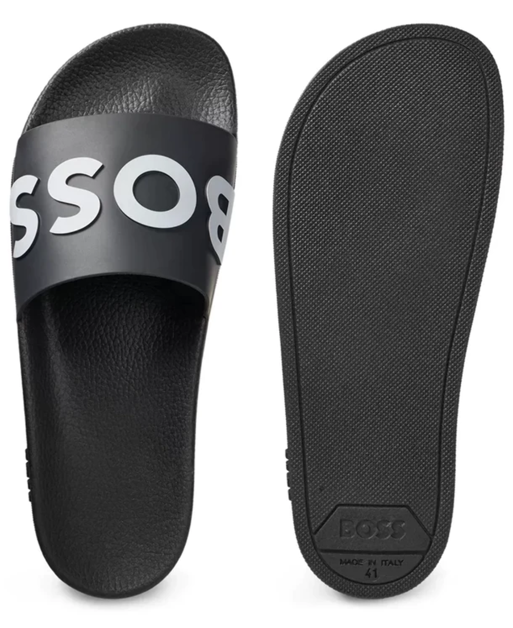 Hugo Boss Bay_it_Slid_rblg Black [50471271-001] | eBay