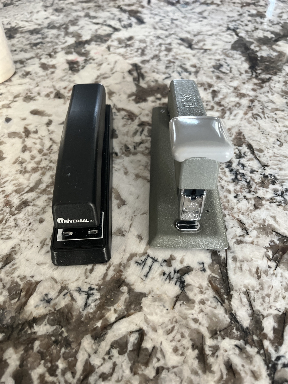 2 Staplers Universal® Economy Full-Strip Stapler, Capacity 1 Bostitch ...