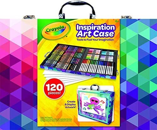 Crayola Inspiration Art Case: 140 Pieces, Deluxe Set In A Portable ...