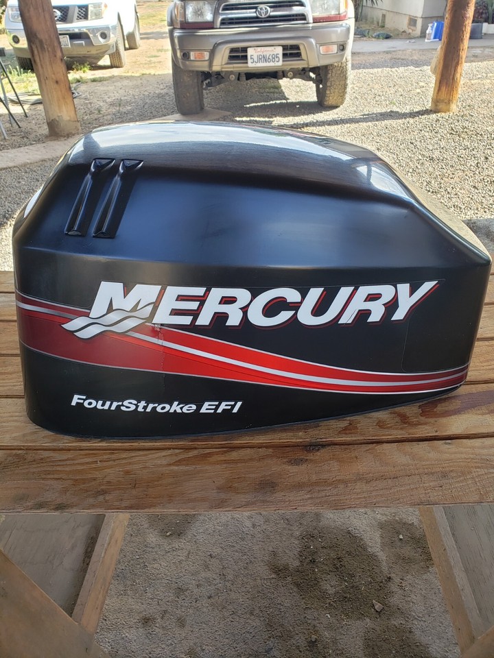 40 50 60 hp Mercury 4 stroke TOP COVER COWL Cowling Shroud Bigfoot EFI ...