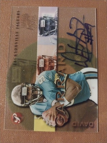 2002 DAVID GARRARD TOPPS PRISTINE AUTOGRAPHED AUTO CARD #P-DG JAGUARS ...