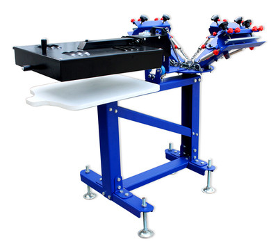Screen Printing - 4 Color Screen Printing Press