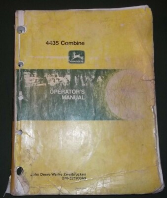 Manuals & Books - John Deere 4435