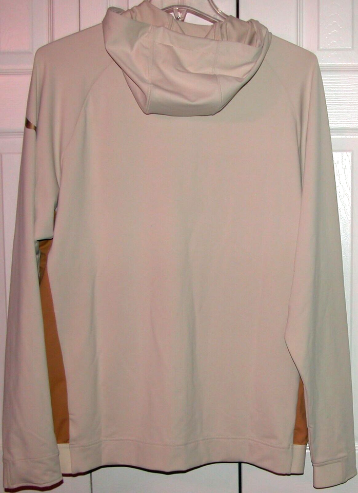 PUMA TECH FLEECE FULL ZIP JACKET HOODIE CREAM BIRCH TAFFY XL | eBay