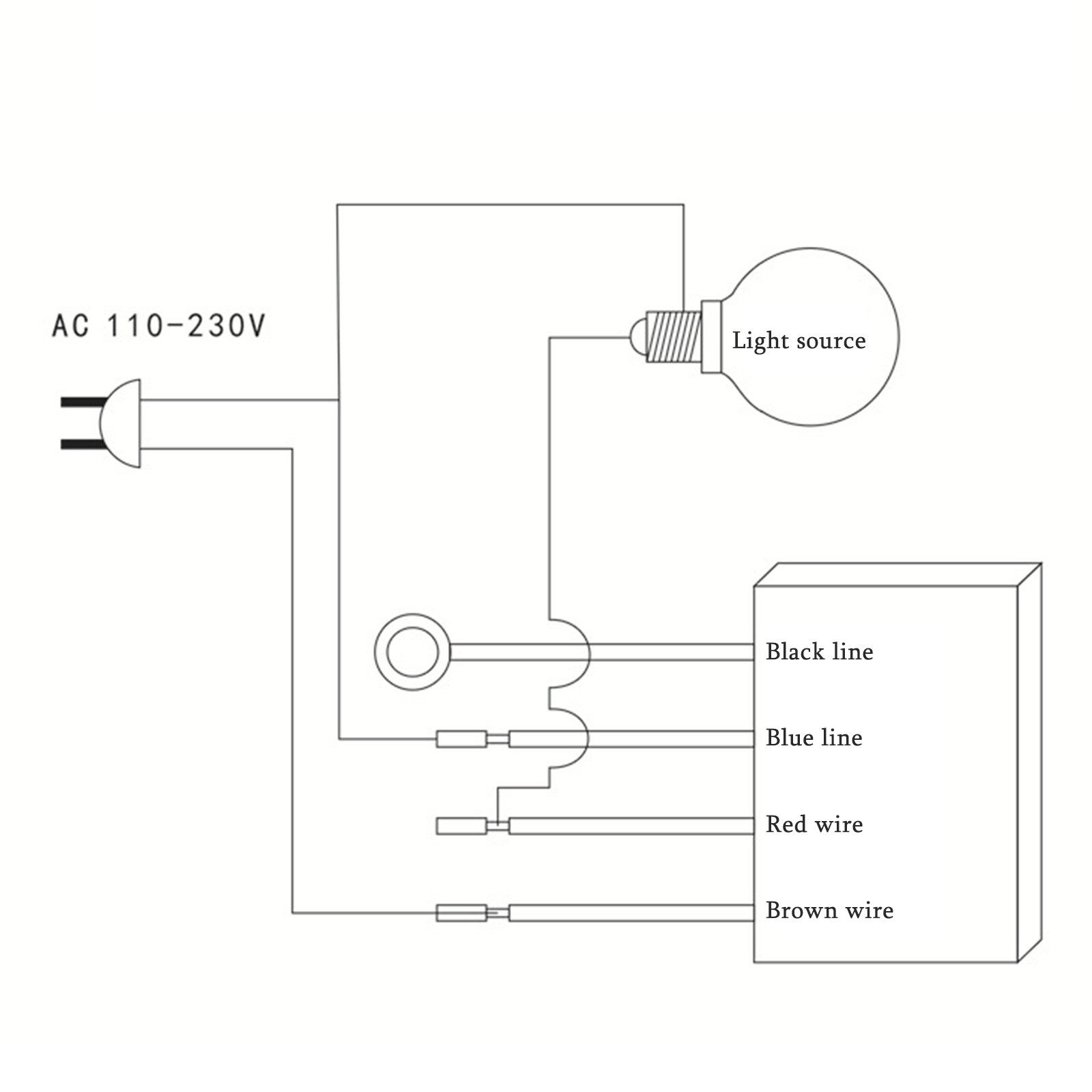 3 Way Touch Light Lamp Dimmer Switch Control Module Sensor Incandescent ...