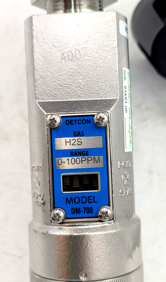 Teledyne Detcon DM-700 Toxic Gas Sensor (H2S 0-100 PPM) in Aluminum ...