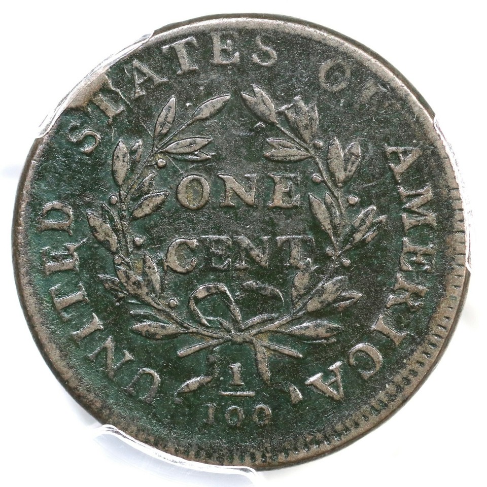 1798 S-167 PCGS XF Details Draped Bust Large Cent Coin 1c | eBay