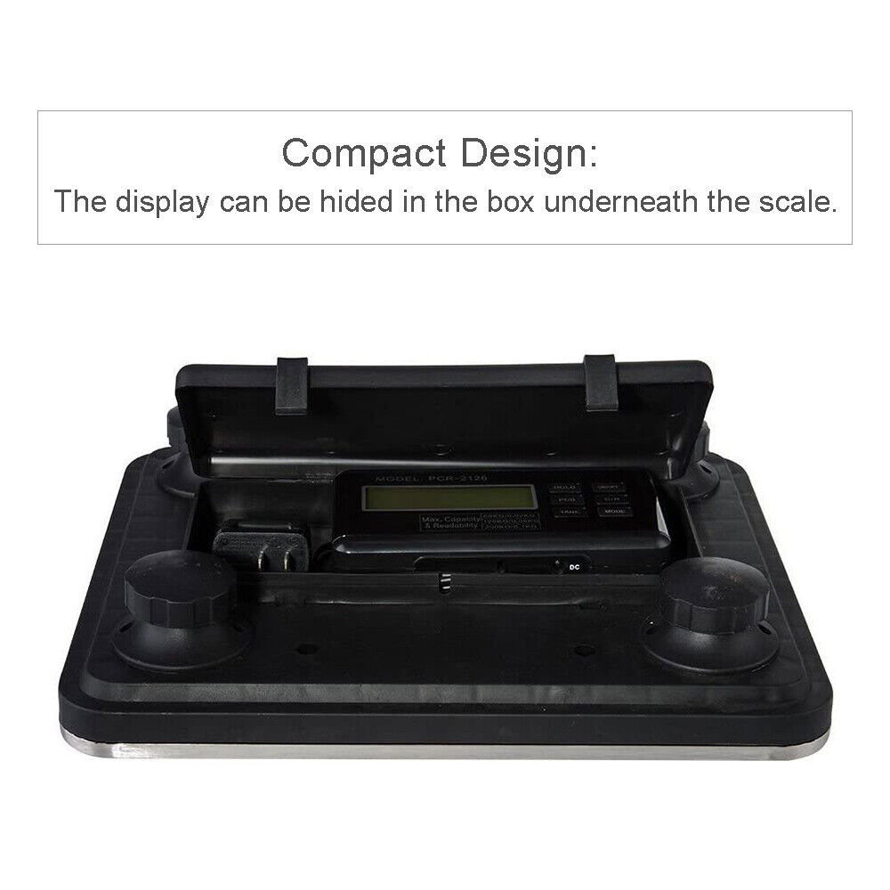 660LB Heavy Duty Digital Industry Shipping Postal Platform Scale Weight ...