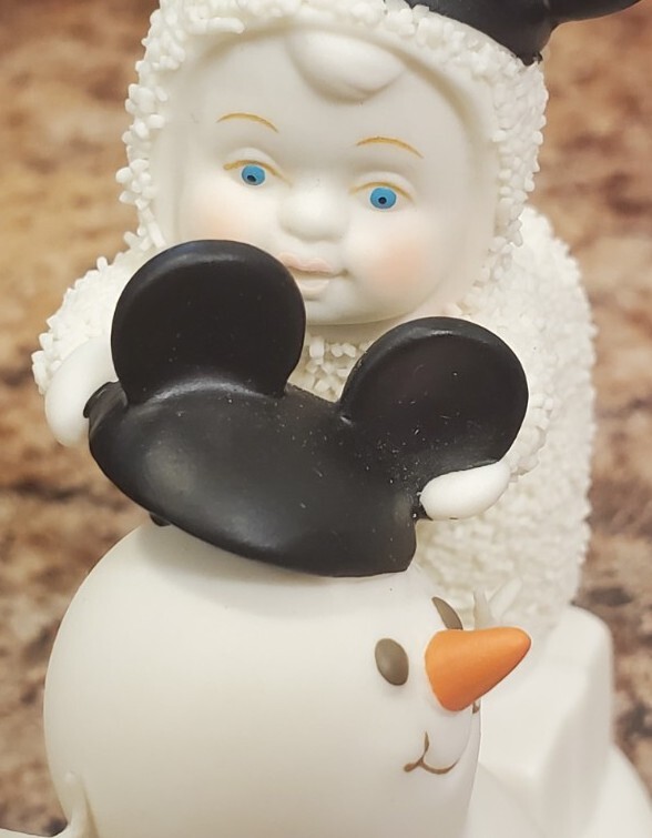 Vintage 2007 Dept 56 Snowbabies Be Like Mickey Too Disney Showcase ...