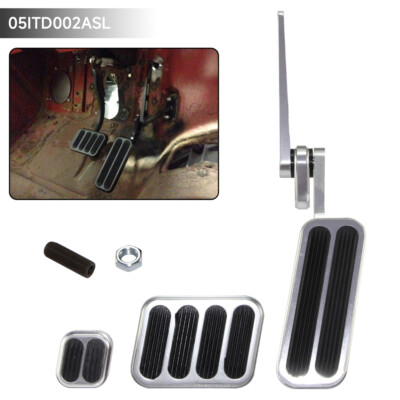 Universal Gas Throttle Pedal Kit For Hot Street Rod Chevy Ford Hot Rod ...