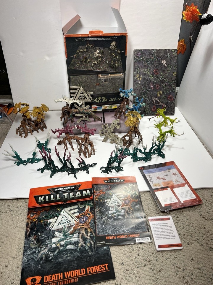 Warhammer 40K Kill Team Killzone Death World Forest Terrain/Scenery OOP GW | eBay