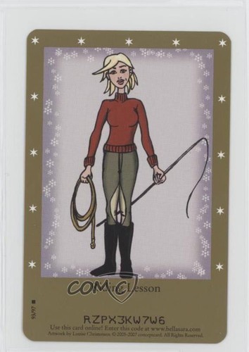 2007 Bella Sara TCG: 2nd Series Riding Lesson #93 | eBay UK