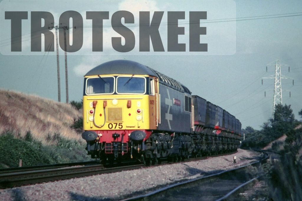 35mm Slide BR British Railways Diesel Loco Class 56 56075 Manton 1985 ...