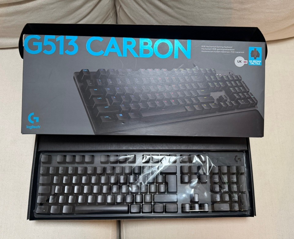 Logitech G513 Carbon Mechanical Gaming Keyboard – Fully Functional - UK ...