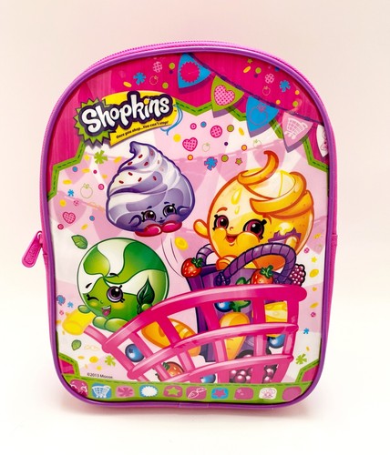 Moose Enterprise Shopkins Small Toddler Pink Backpack New With Tags ...