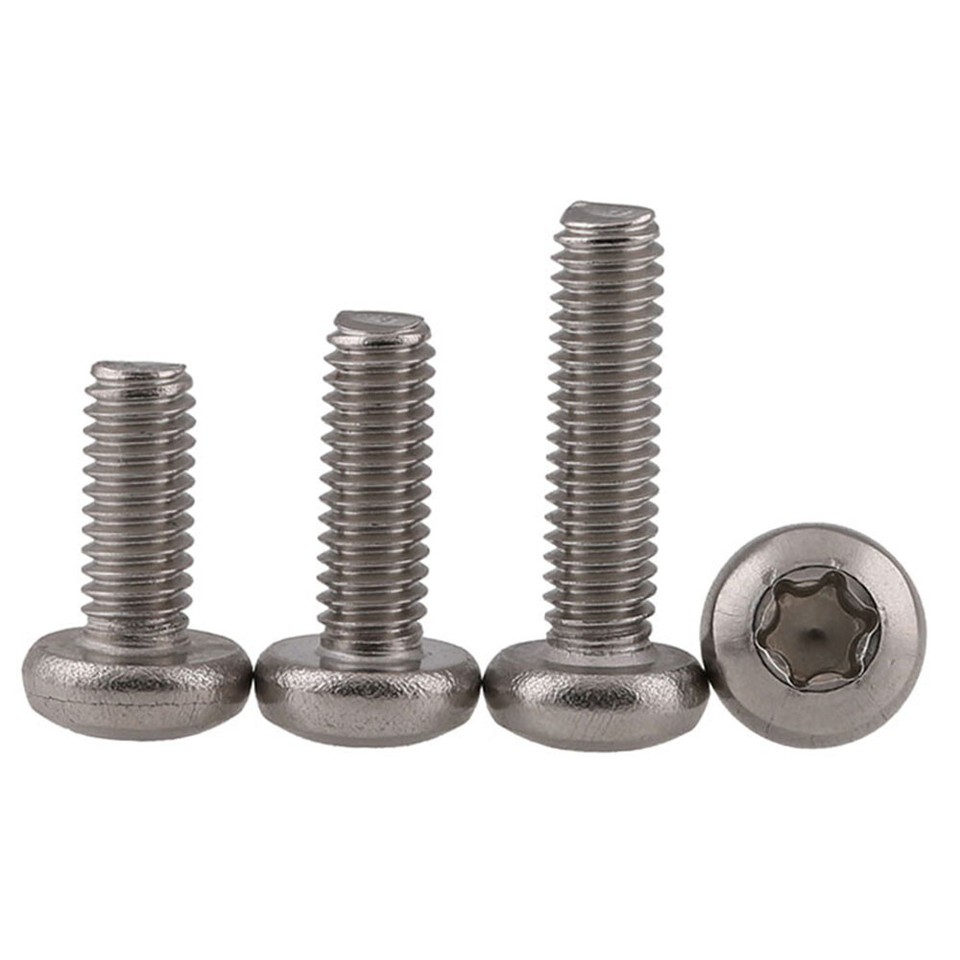 M6 Torx Screws 304 Stainless Steel Pan Head Torx Screw Bolts | eBay