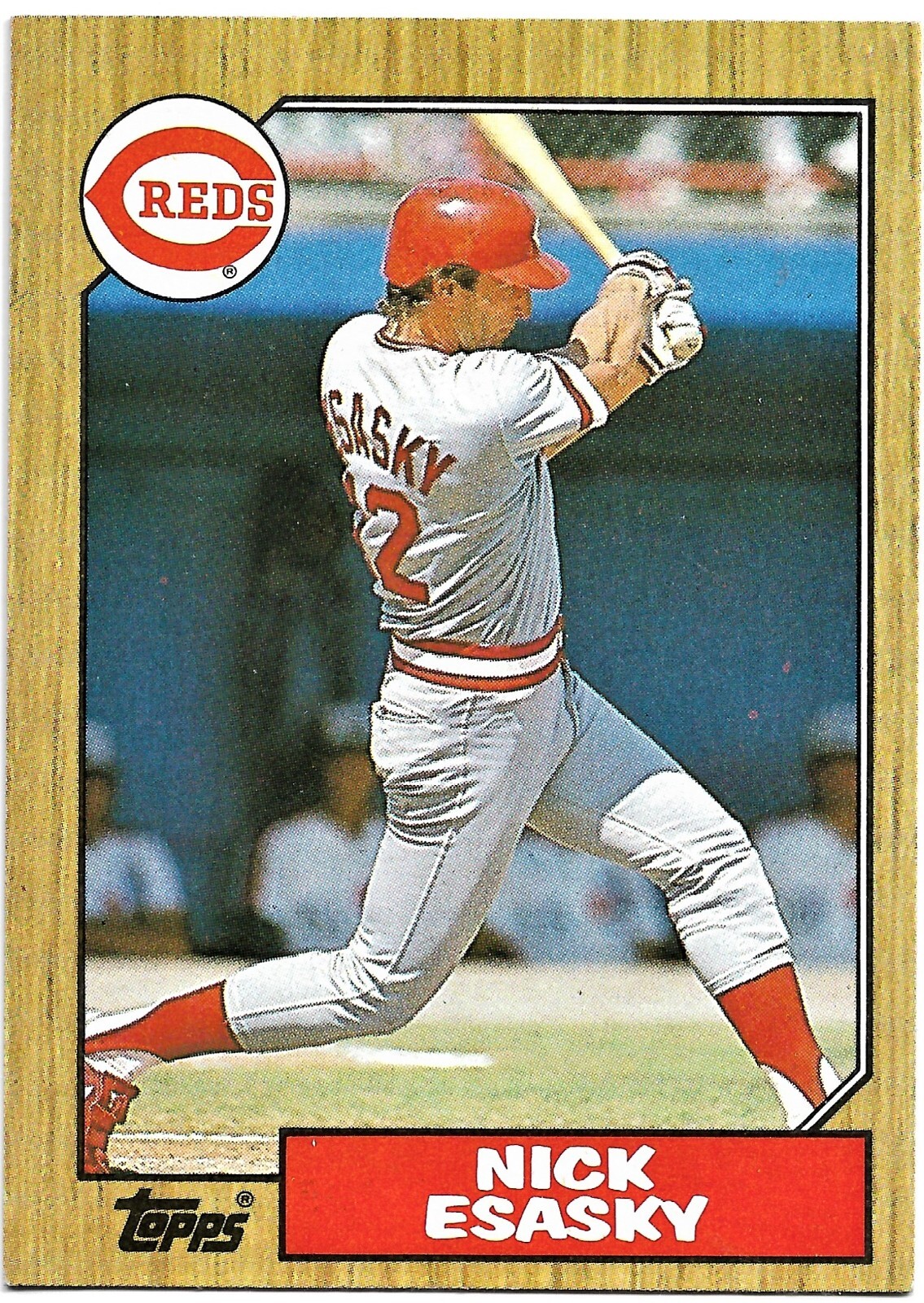 1987 Topps #13: Nick Esasky (Reds) | eBay