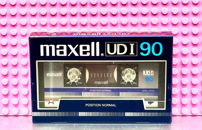 MAXELL UD I 90 1985 JAPAN TYPE I BLANK CASSETTE TAPE (1) (SEALED) | eBay