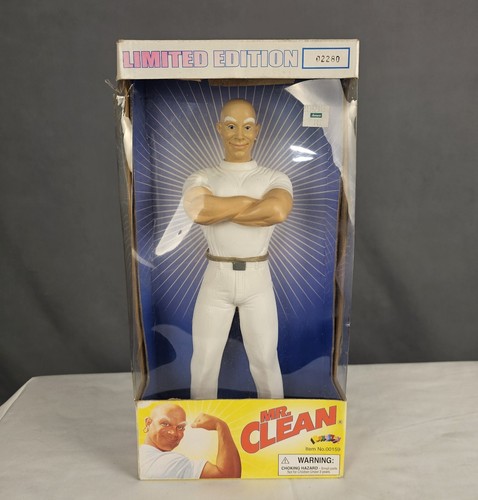 Vintage 2000 Mr. Clean Action Figure Doll Procter & Gamble #02280 | eBay