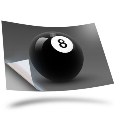 1 x Vinyl Sticker A2 - BW - 8 Ball Pool Snooker #38817 | eBay UK