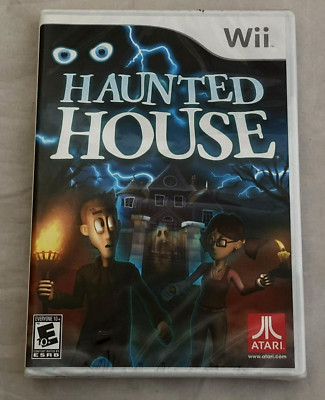 NEW and SEALED 2010 Wii HAUNTED HOUSE - ATARI "DARE TO BE SCARED" Game ...