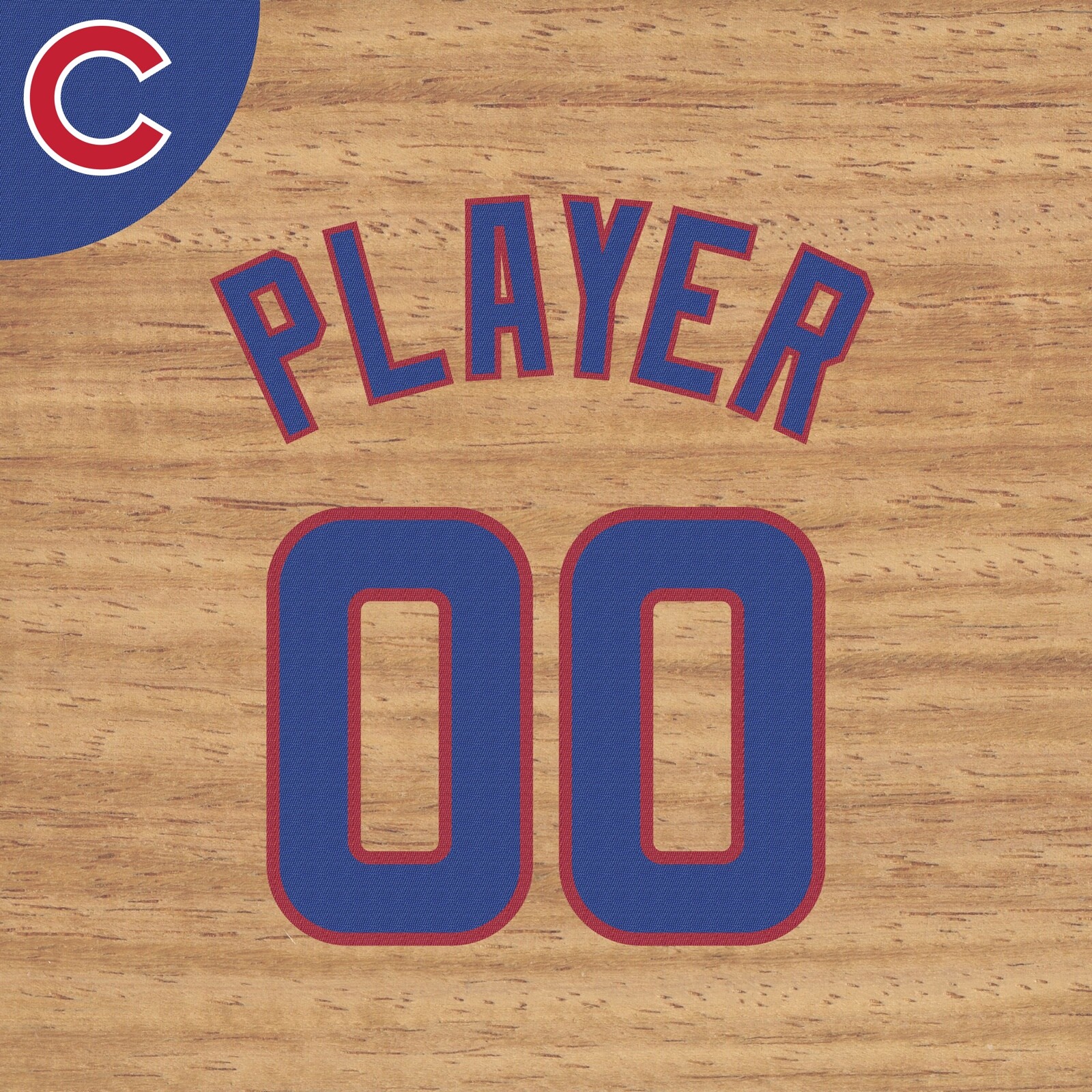 CHICAGO CUBS HOME JERSEY LETTERING AND NUMBERING KIT (1994-2015) | eBay