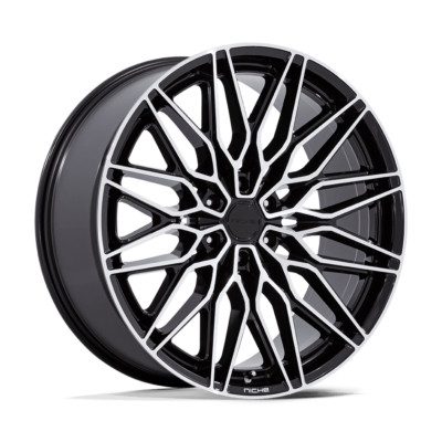 Niche Calabria M278 20 Inch Black Wheel Rim Chevy GMC Cadillac 6x5.5 ...