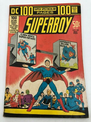 Superboy May #168 (1972) DC Comic Book Super Spectacular Clark Kent ...