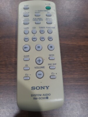 GENUINE OEM SONY RM-SC50 Remote Control MHC-GX355 MHC-GX750 sub4 RM ...