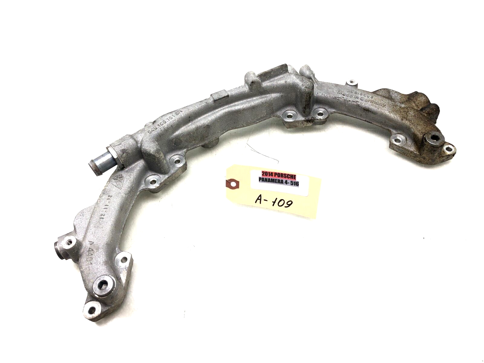 2010-2016 PORSCHE PANAMERA 4 3.6L V6 COOLANT DISTRIBUTION PASS PIPE OEM ...