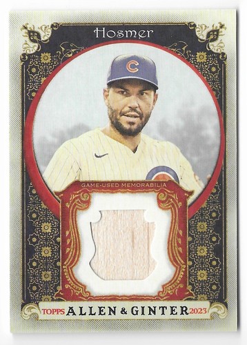 Eric Hosmer 2023 Topps Allen & Ginter Bat Relic #AGRB-EH Chicago Cubs ...