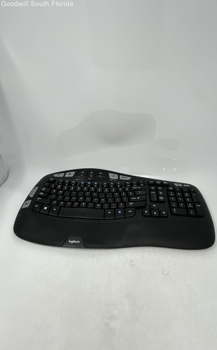 Logitech K350 Black Curved Ergonomic Wireless Wave Keyboard Not Tested ...