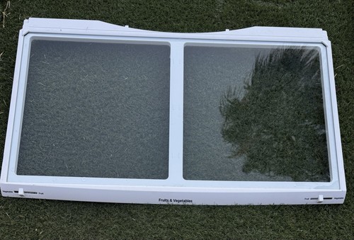 LG Ref. Crisper Cover Frame & Glass ACQ85891603 MHL62691504 From Mdl ...