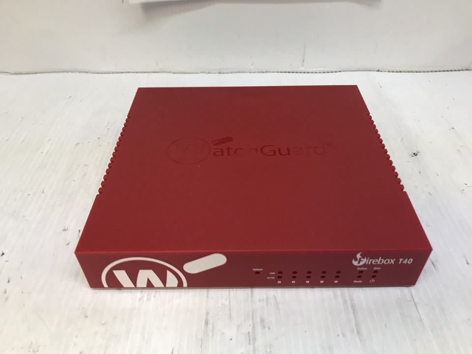 WatchGuard Firebox T-40 FS4AE5 NETWORK SECURITY APPLIANCE OPEN BOX ...