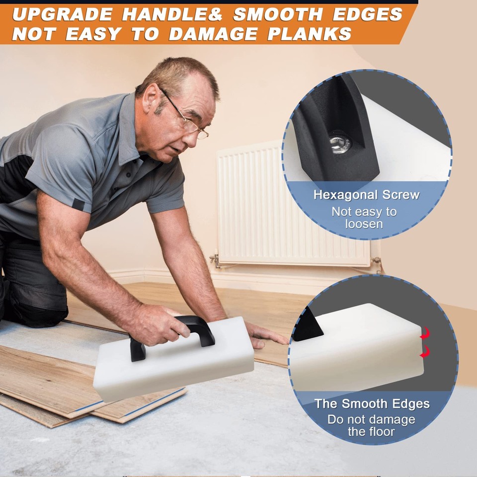 Heavy Tapping Block for Laminate Flooring, Tapping Block for Vinyl ...