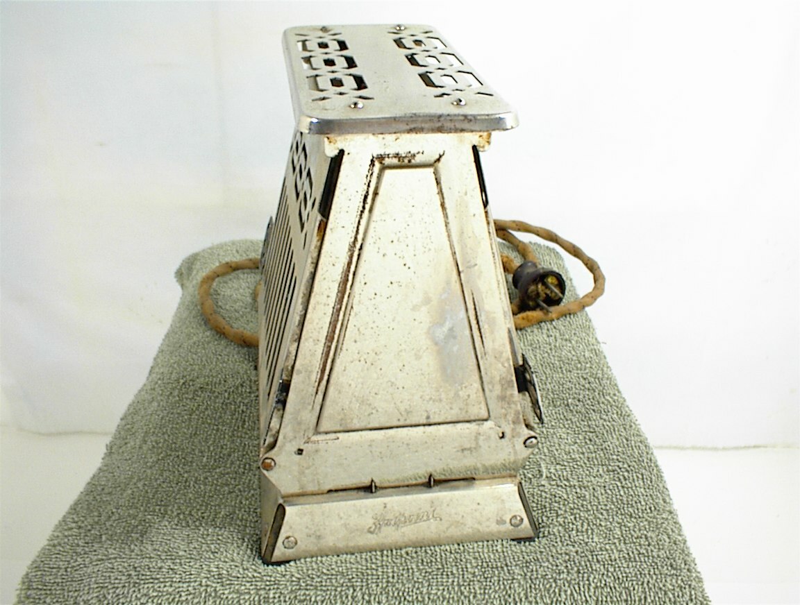 VINTAGE HOTPOINT TOASTER "WORKS" EDISON ELECTRIC GE TWO SIDED 156T25 | eBay