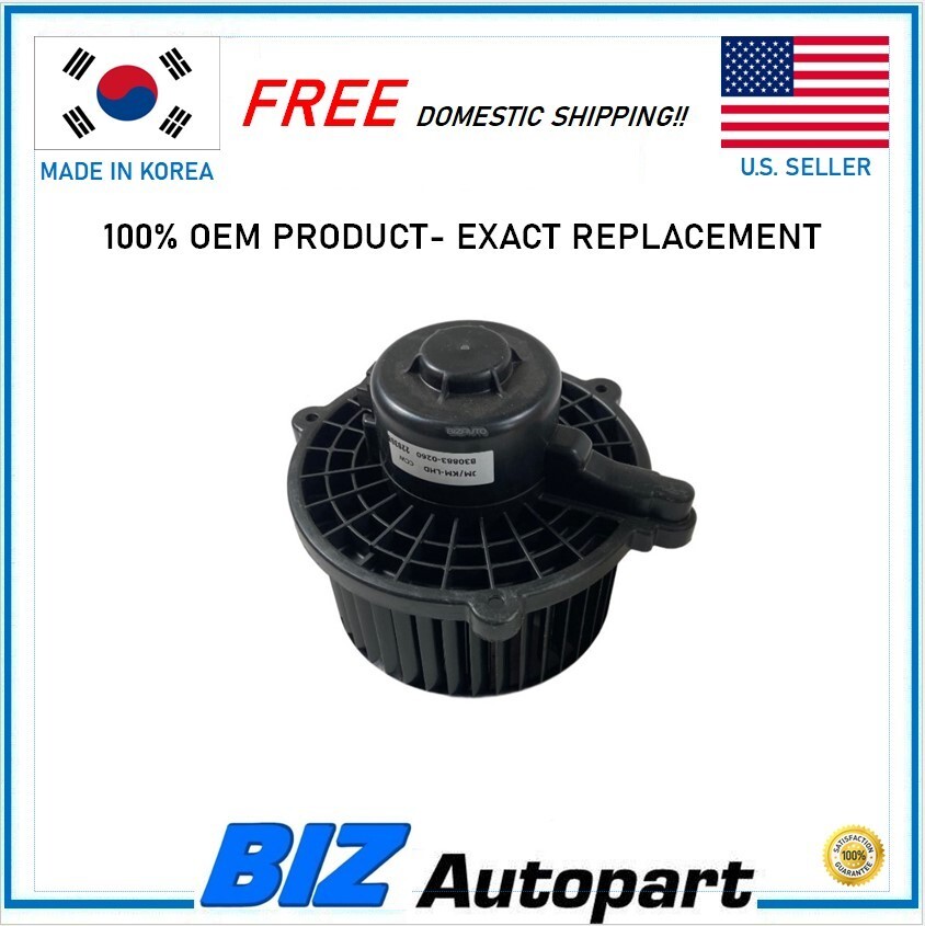 OEM Blower Motor for 05-09 Tucson 05-10 Sportage # 97113-2E200 97113 ...