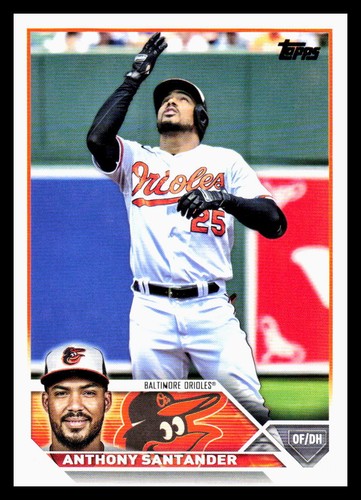 2023 Topps 265 Anthony Santander Baltimore Orioles Baseball Card | eBay