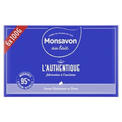lot 3x6 Savon L'Authentique Monsavon Lavant Antibactérien - 100g | eBay