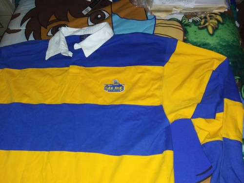 New Mens San Jose State Spartans Rugby Cheerleader Long Sleeve Shirt ...