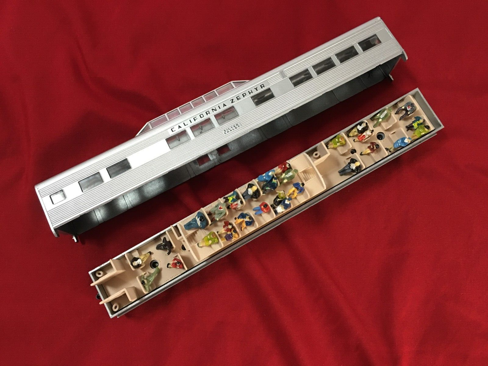 Passenger car INTERIOR KIT for the Athearn 72ft Vista-Dome Passenger ...